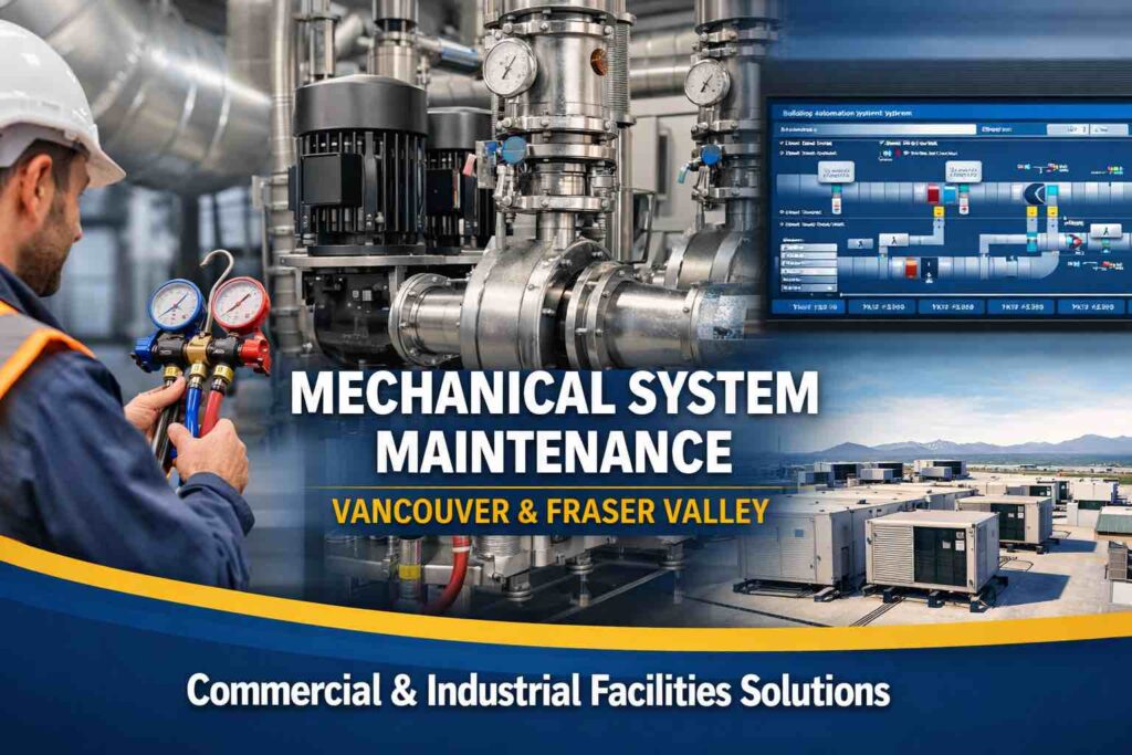 Mechanical System Maintenance in Vancouver & Fraser Valley, BC